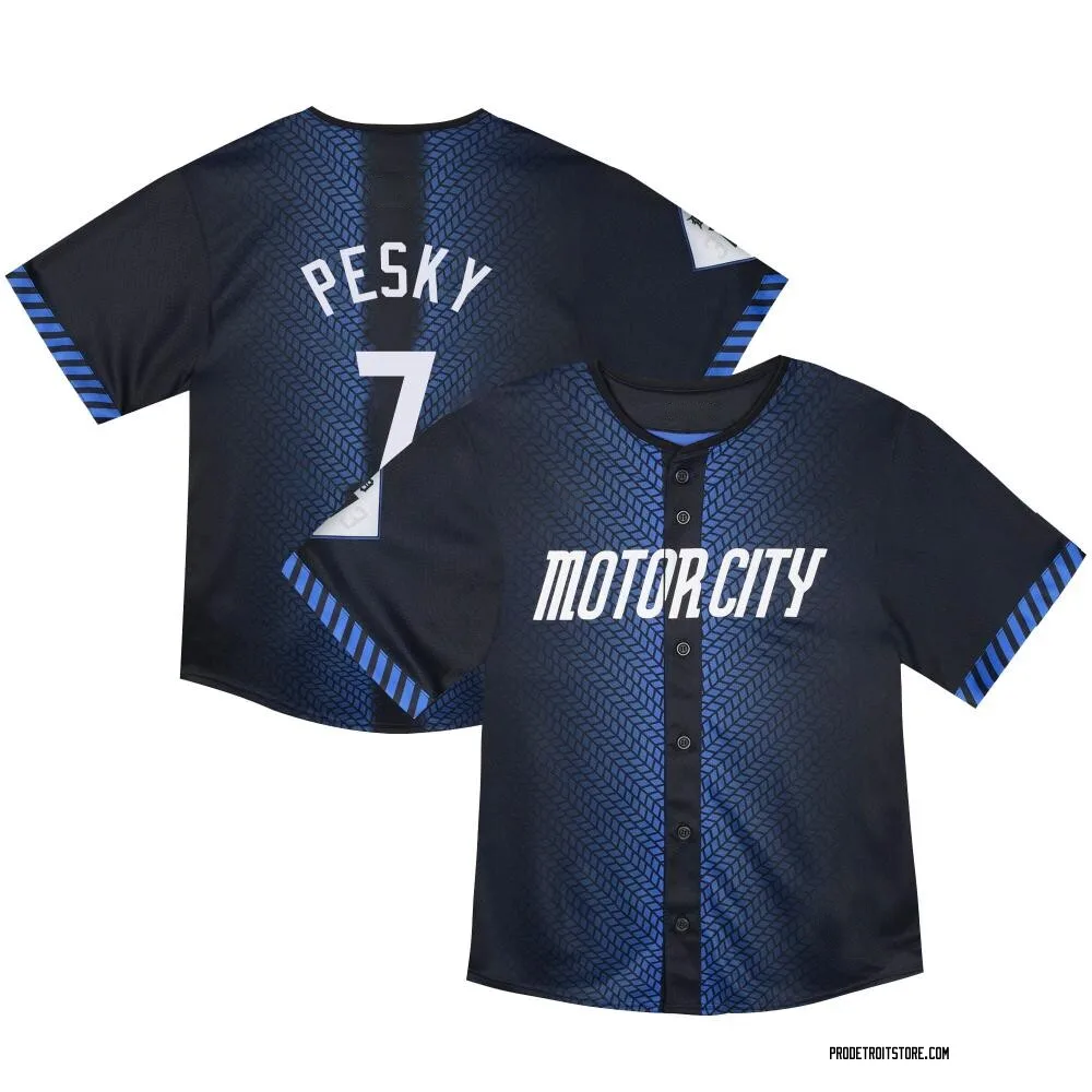 Johnny Pesky Toddler Limited Detroit Tigers Blue & Preschool 2024 City ...